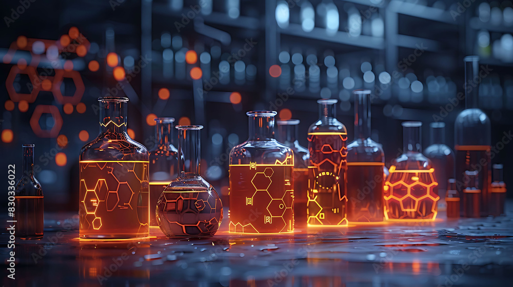 Infographic showing role of catalysts in chemical reactions with ...