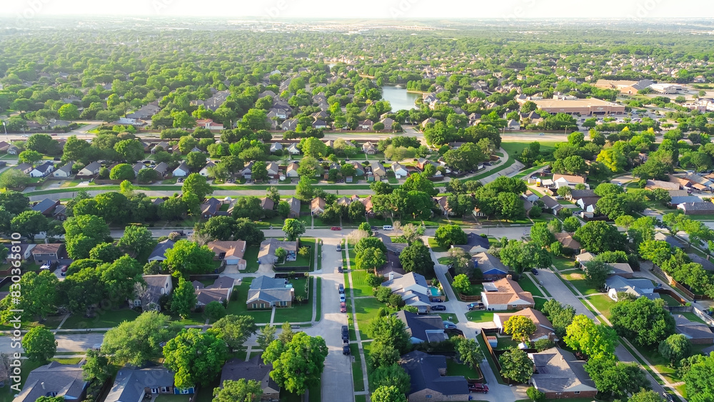 Lakeside master planned community with concrete channels facilitates ...
