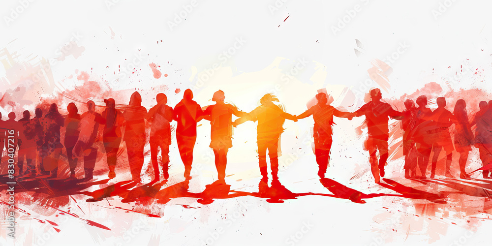 Unity in Diversity (Unity): A group of individuals of various ethnicity ...