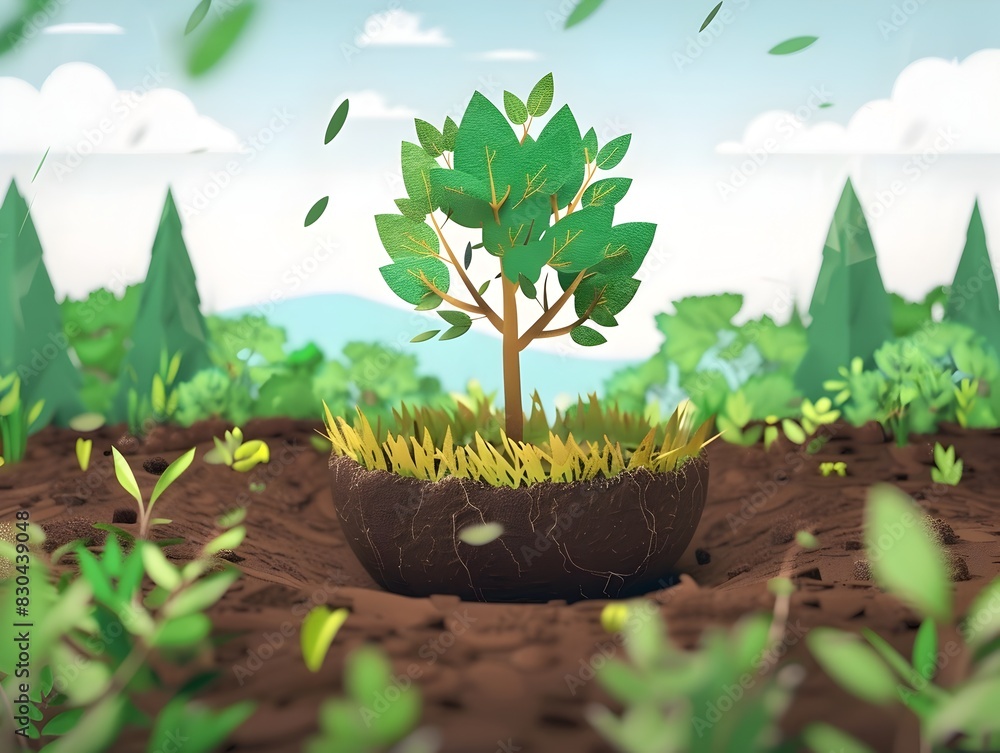 Reforestation Project Large Scale Tree Planting for a Greener ...