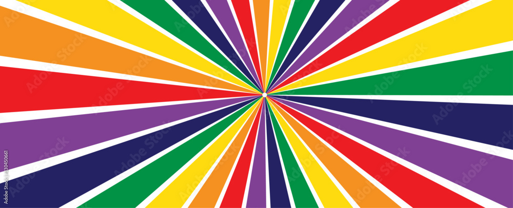 Celebrating pride month. Pride wavy line. LGBTQ Pride Flag Colours ...