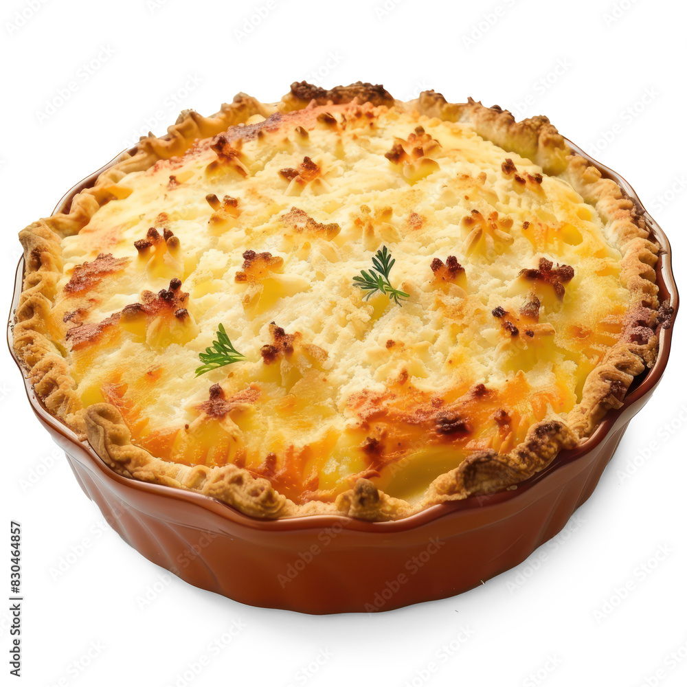 shepards pie front view full length on transparency background PNG ...