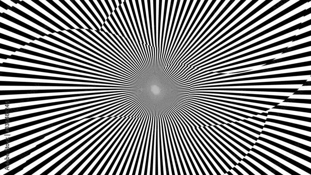 Stripes wallpaper 4k. Abstract hypnotic animated background. Stripe ...