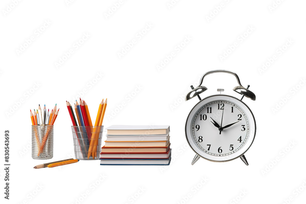 Timeless Knowledge: A Clocks Invitation to Learn on White or PNG ...