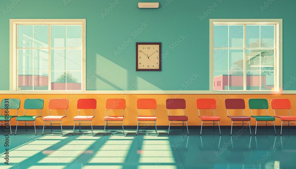 Design a simple, elegant seating chart for a classroom Stock ...