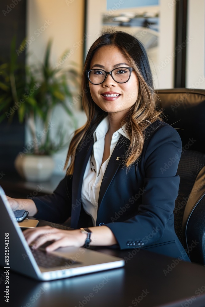 Professional Photography of a secretary coordinating travel ...