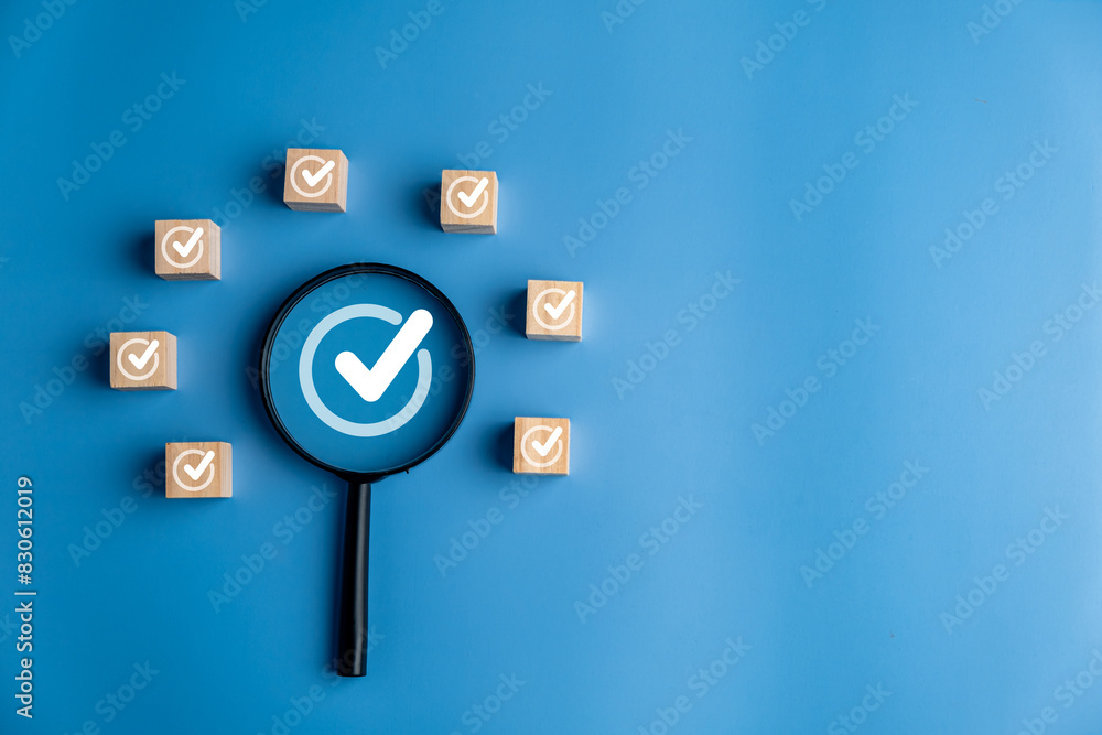 Check and approve management document to approval inspections and audit ...