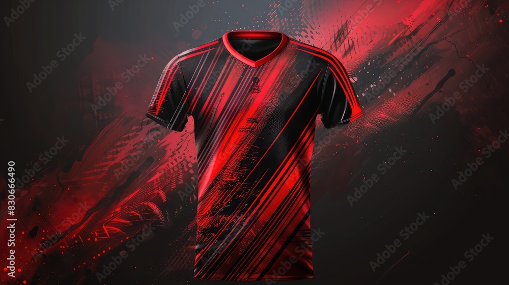 Modern Rugby Team Jersey isolated on a transparent background, Sports ...