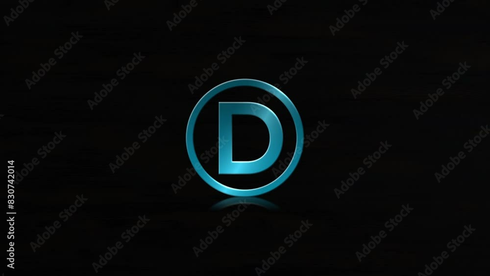 D Logo, Modern D dd Text Logo Animation Video Template For Your ...