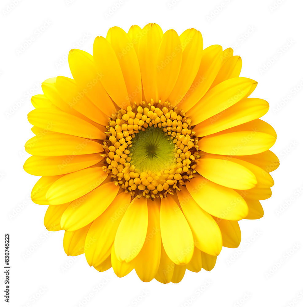 yellow flower isolated on transparent background, extracted, png file ...