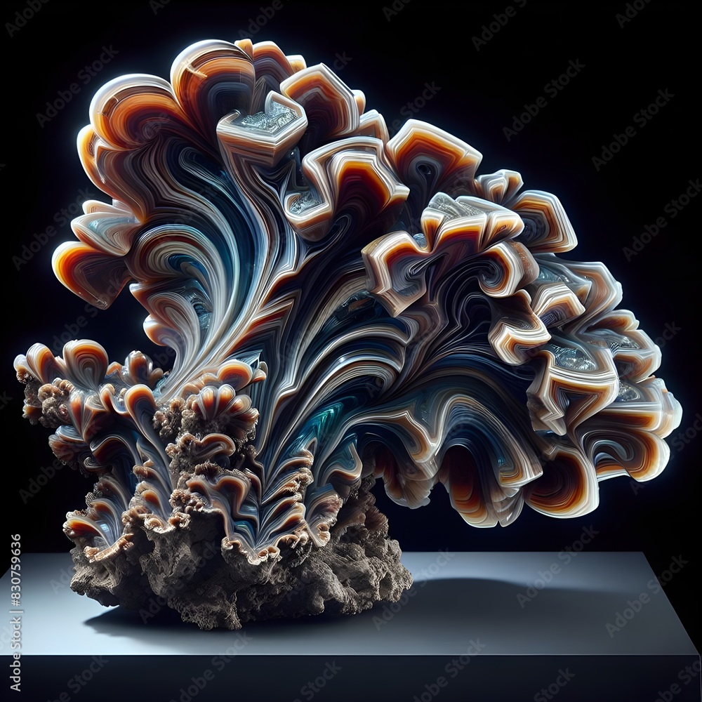 Lightning, with its shocking power, instantly transforms ordinary sand ...