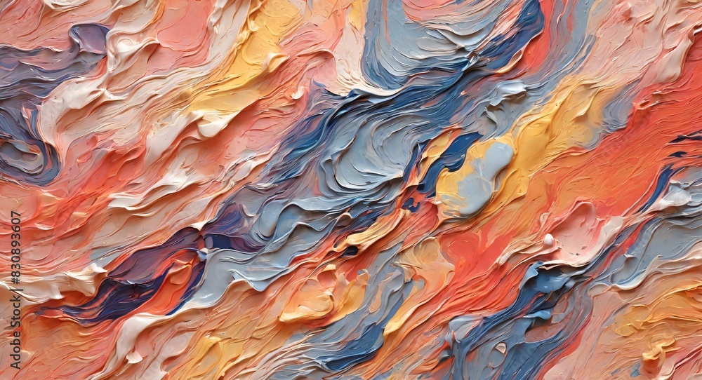 Abstract painting background in pastel positive color as wallpaper ...