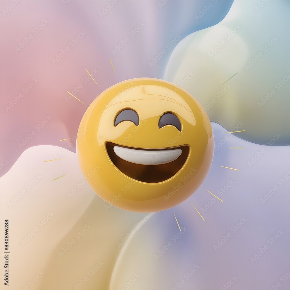 Funny smile icon. Laughter day and smile day celebration icon. Happy ...