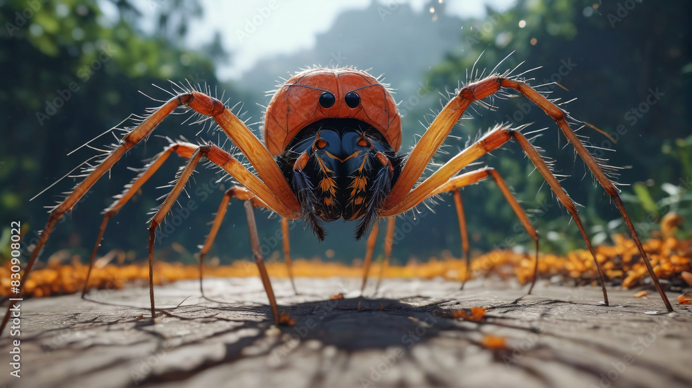 In the Empire of the Colossal Spider Monarch, labyrinthine webs ensnare ...