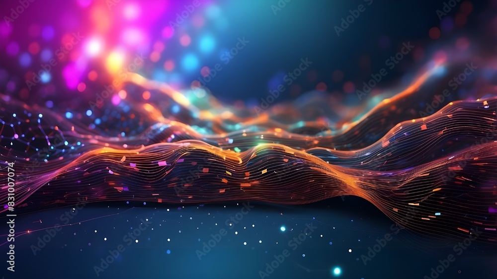 abstract background in digital format. Applicable to technology ...