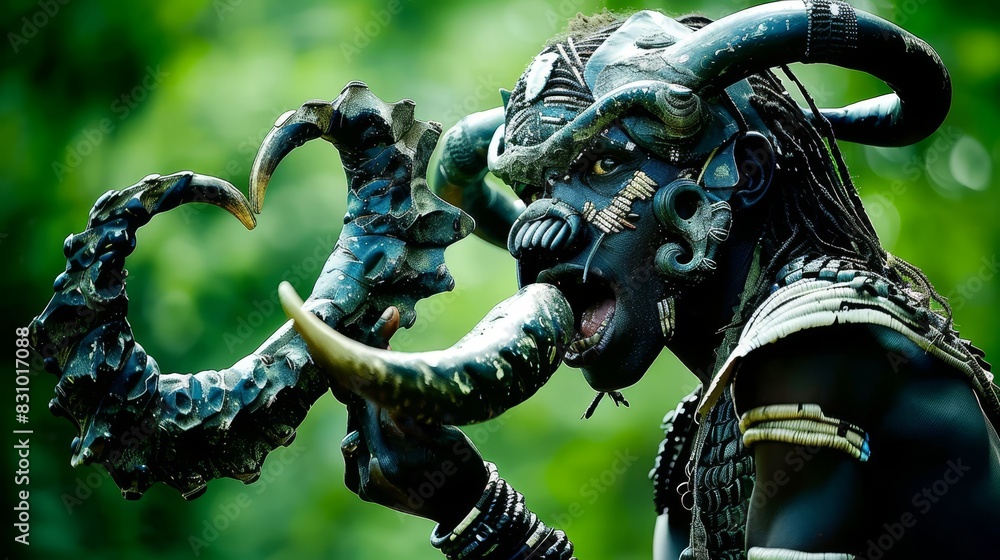 Mursi tribe women displaying traditional lip plates, indigenous culture ...