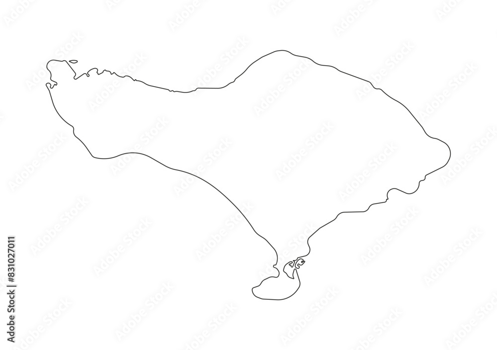 Vector isolated simplified illustration icon with black outline ...