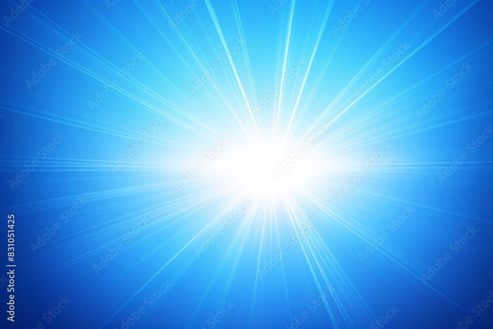 abstract blue sunburst pattern background for modern graphic design ...