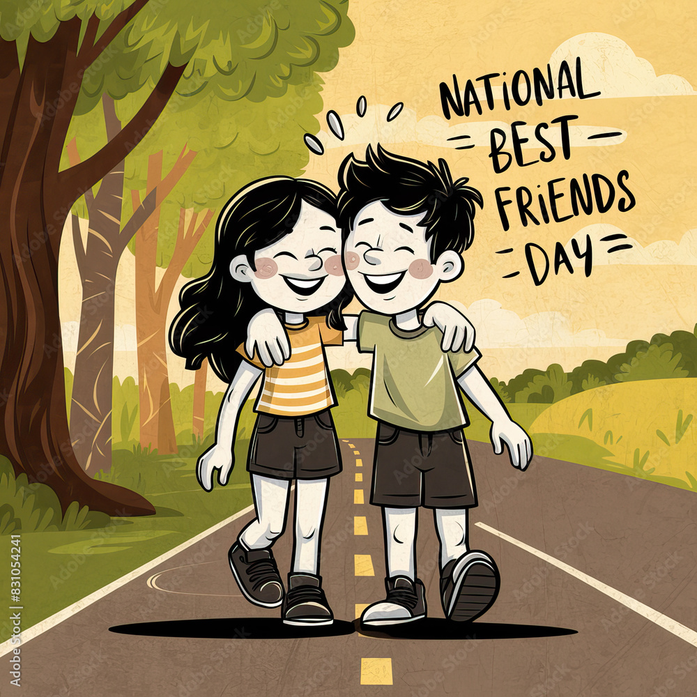 National Best Friends Day, Post, National Best Friends Day Poster, Best ...
