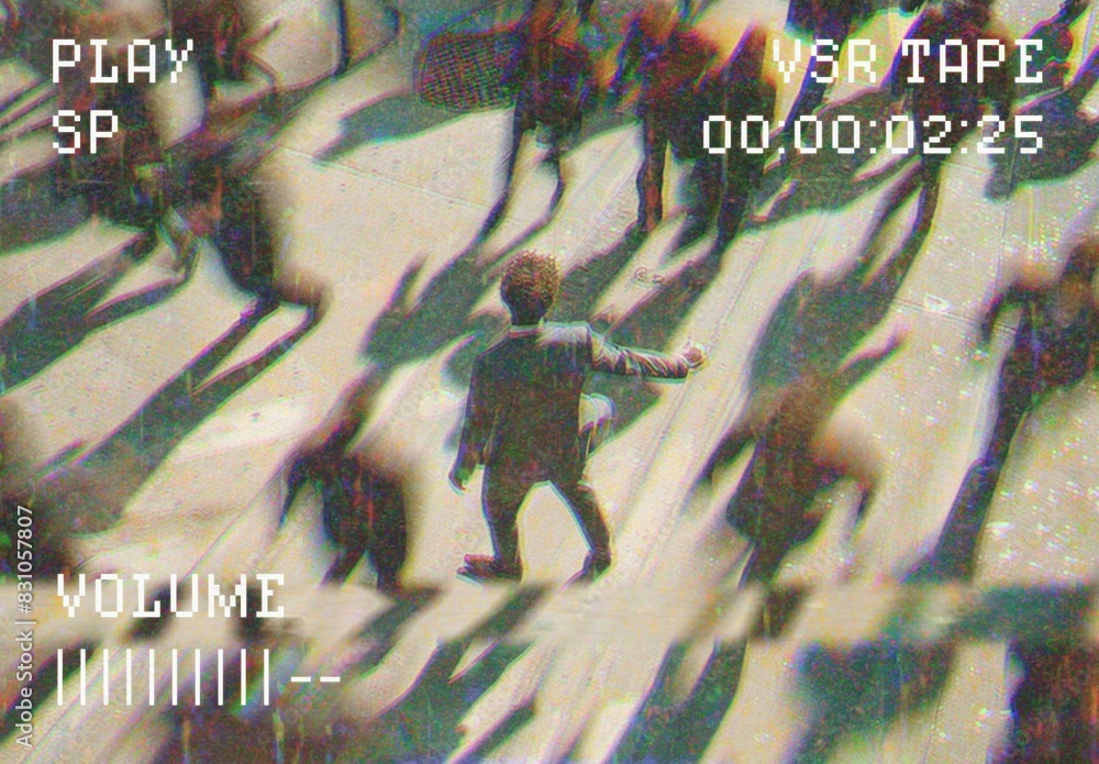 Original VHS Photo Effect Mockup Stock Template | Adobe Stock