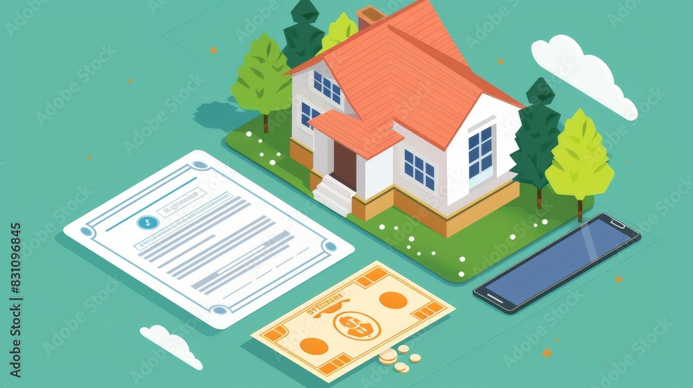 Create a visual guide to understanding the escrow process in real ...