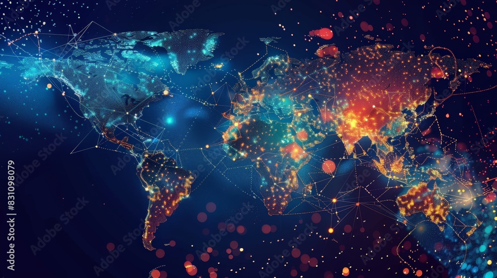 Create a visual representation of the most spoken languages. Include ...