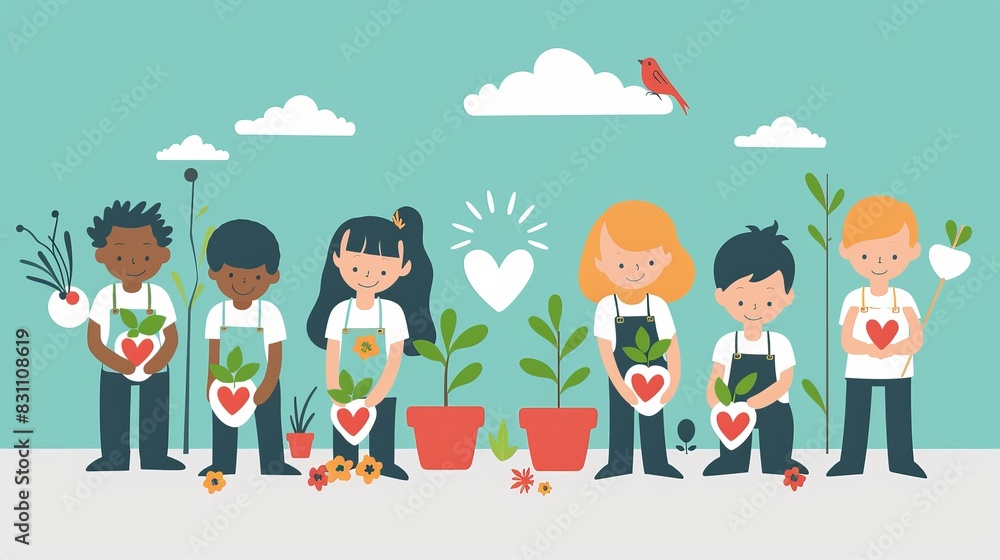 Design an infographic on the benefits of volunteering and community ...