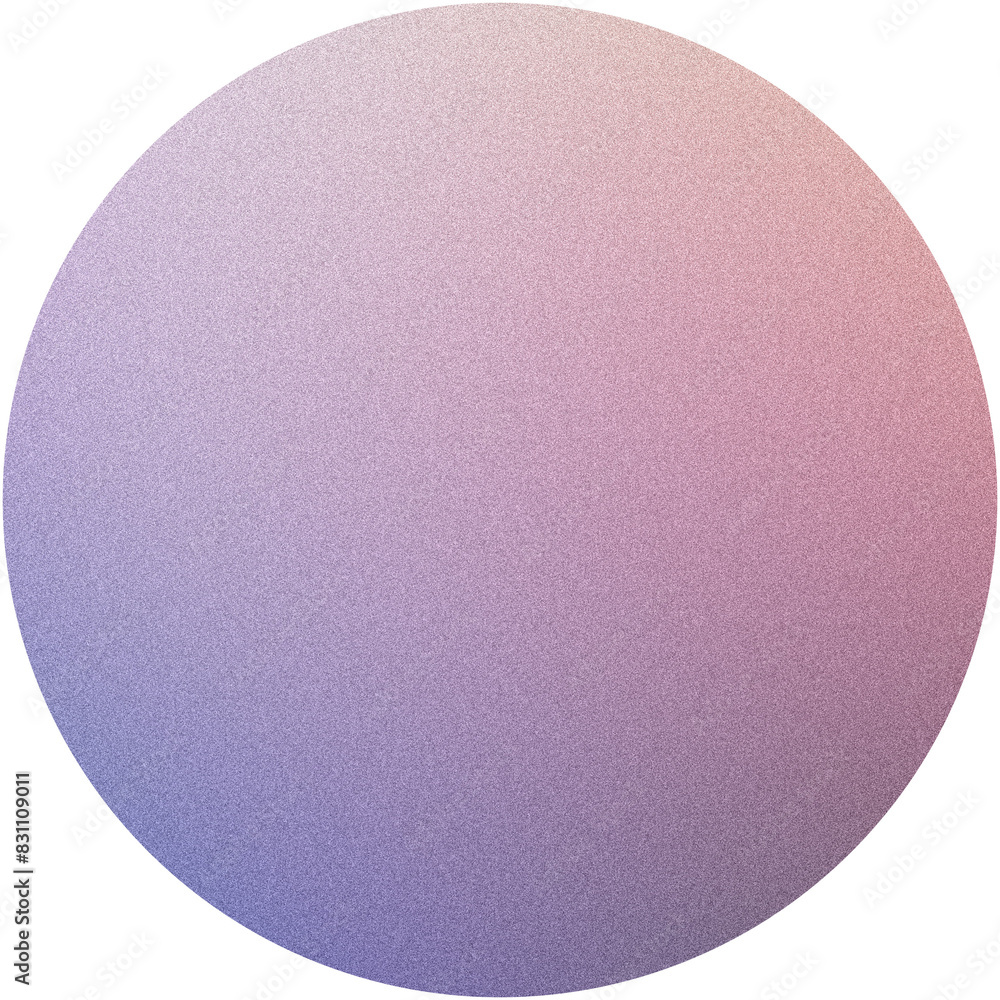 Grainy circular gradient with a purple to pink hue, isolated on a ...