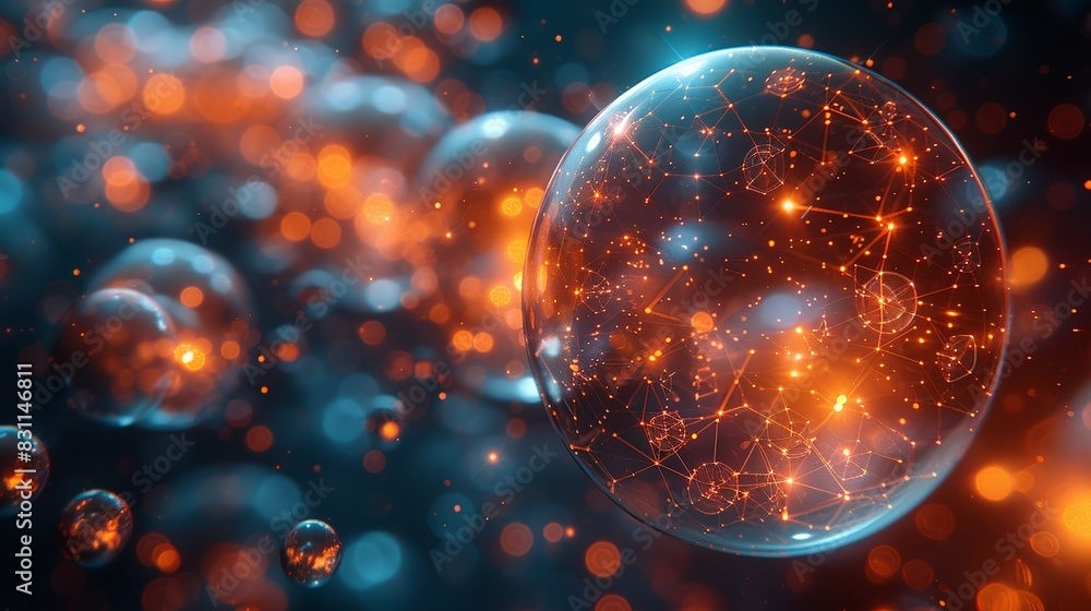 Visualization of quantum particles within an AI neural network ...