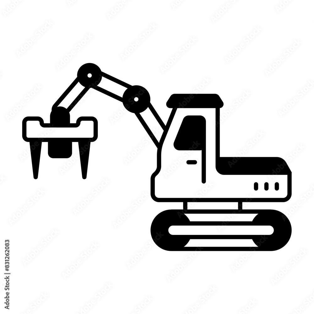 shovel logging with single machine concept, closed loop track Feller ...