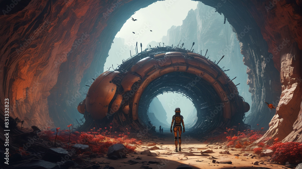 Within the Abyss of the Titan Ant Queen, towering tunnels house legions ...