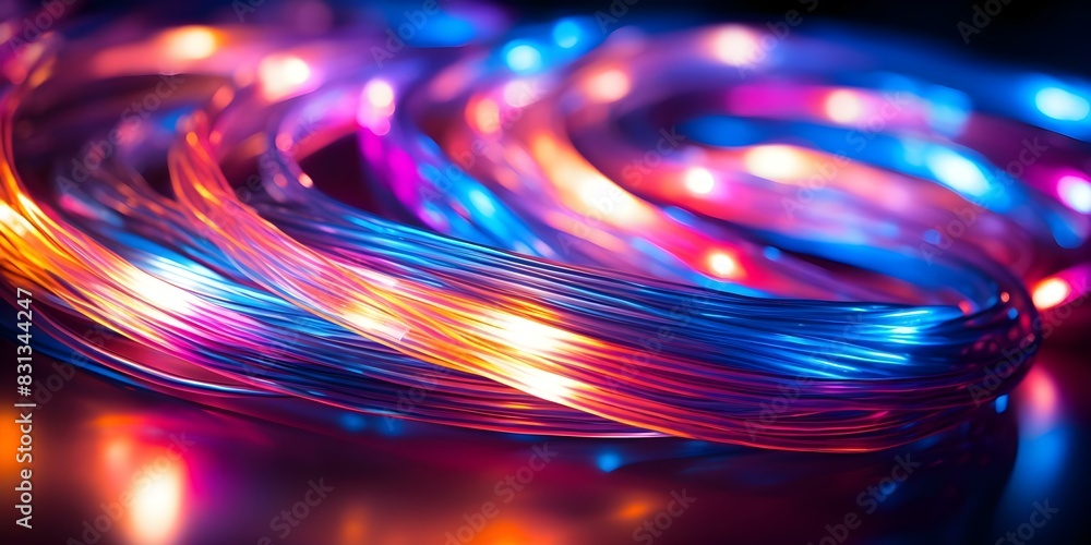 Evolution of Internet Shown Through Data Pulses Traveling Along Fiber ...