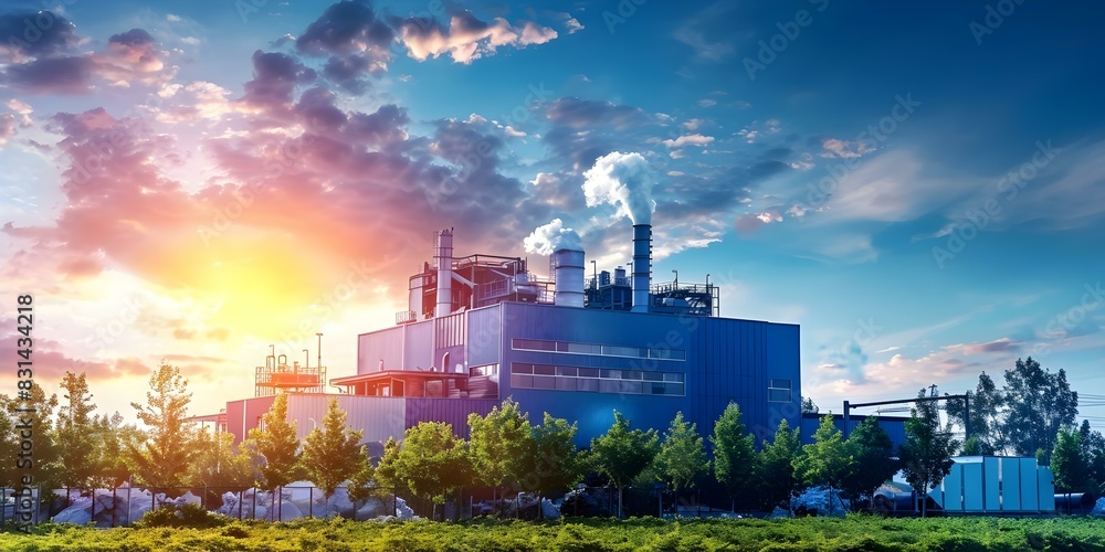 Converting waste to biogas: Bioenergy plant for renewable energy and ...