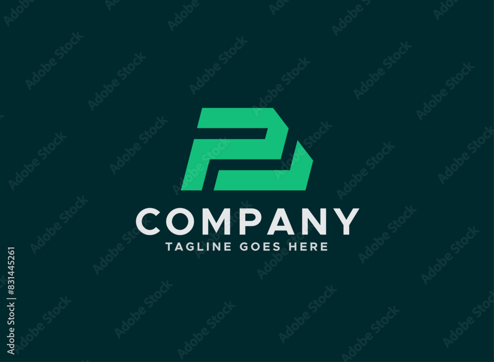 Introducing our P or PB Letter Mark Logo Design, this logo used for ...