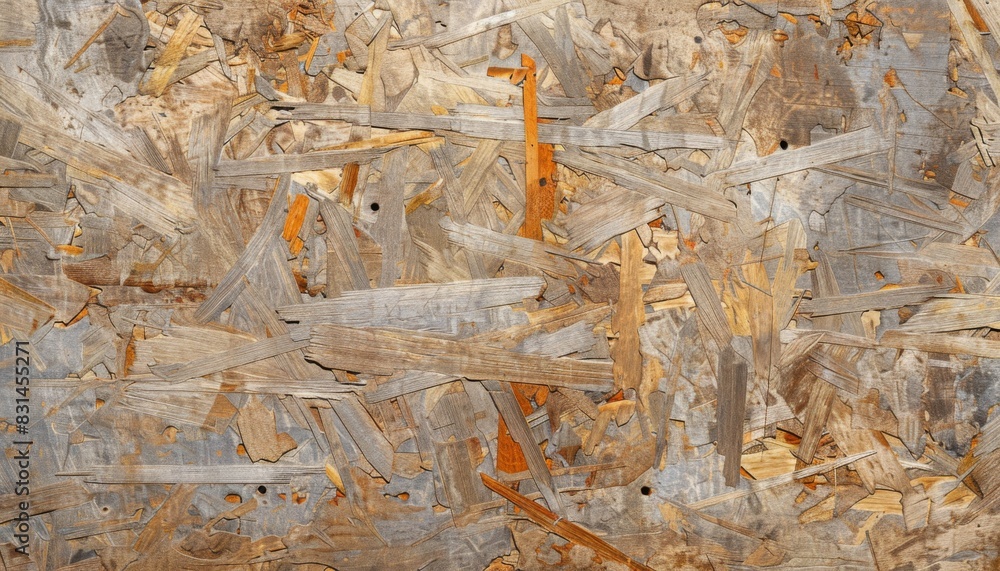 OSB board texture. Building panels from wooden chips. Simple pressed ...