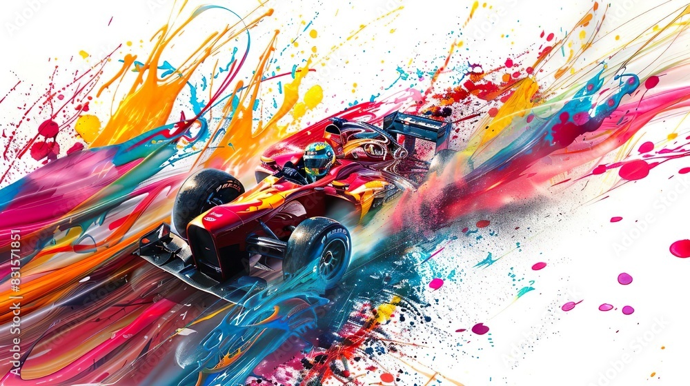 Race sport car street racing elements useful for rally, race poster ...