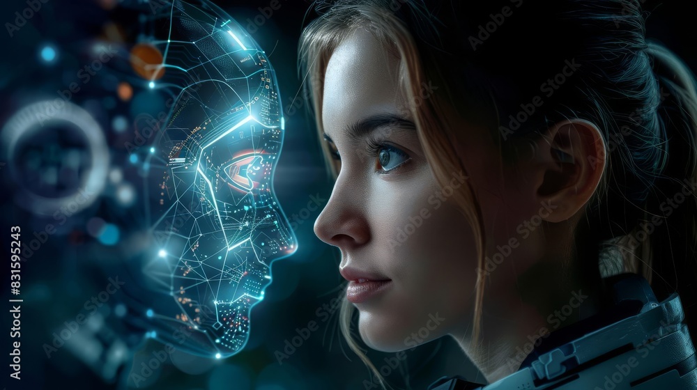 Human interaction with Ai, Evolution of Machine learning, Advanced ...