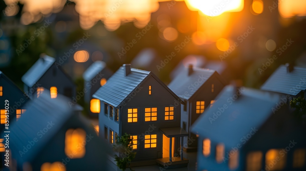 balancing the property sector The real estate agent is explaining the ...