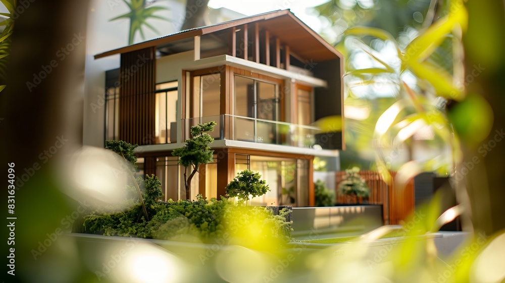 balancing the property sector The real estate agent is explaining the ...