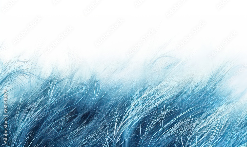 abstract blue wallpaper with artistic and fuzzy lines on a white ...