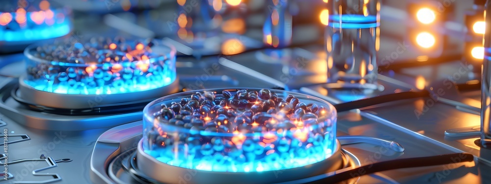 Generating Electricity from Microbial Fuel Cells A 3D Rendered ...