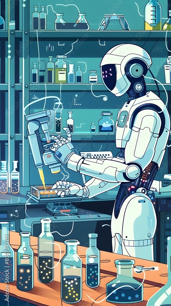 Fully Automated Laboratory with Robotic and Powered Scientific ...