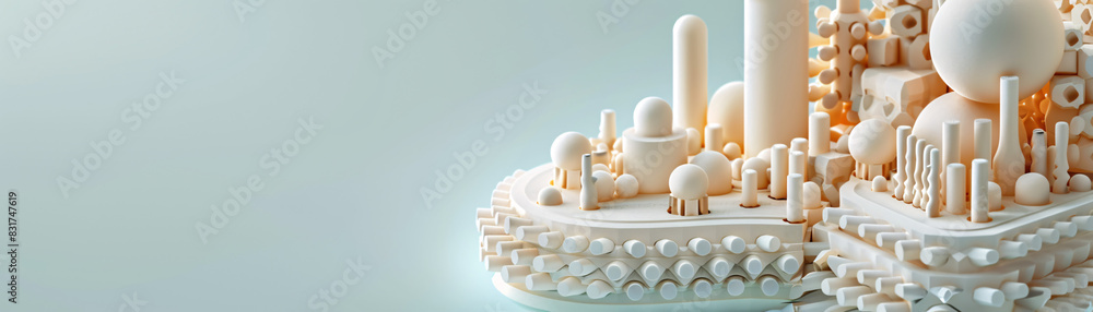 High-resolution 3D isometric product display with editable text area ...