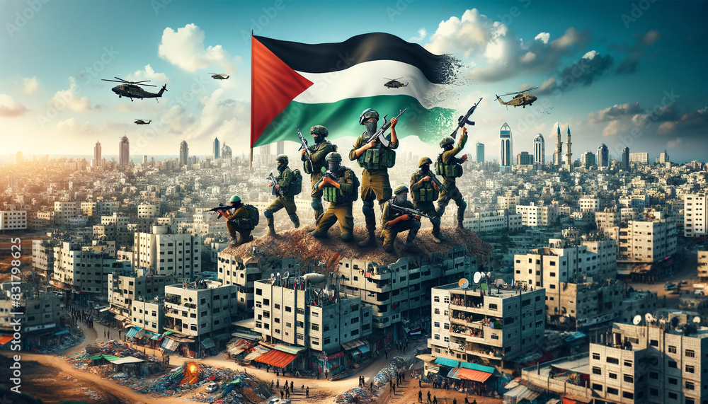 a high-quality image of Palestine capturing its beautiful landscapes ...