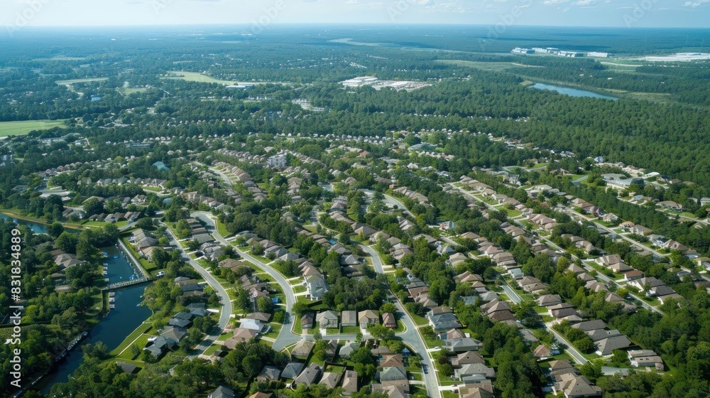 Satellite Suburbs: Photograph sprawling suburban communities or ...