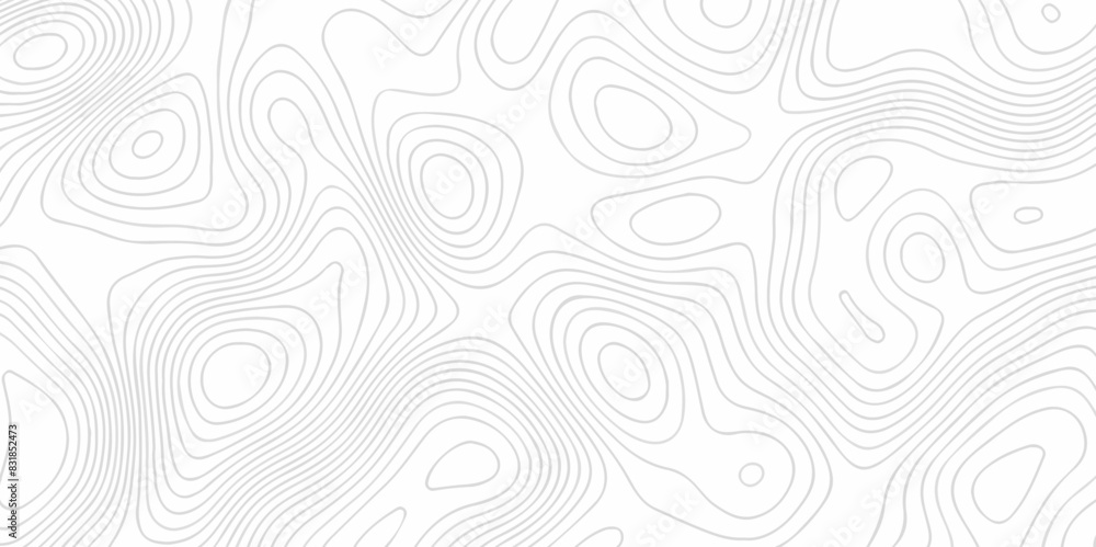 Abstract pattern waves lines seamless pattern and topography map and ...