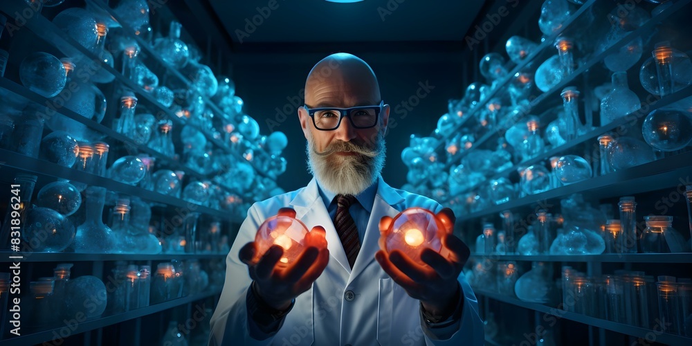 Pharmaceutical rep promotes new drugs advancing medical research and ...