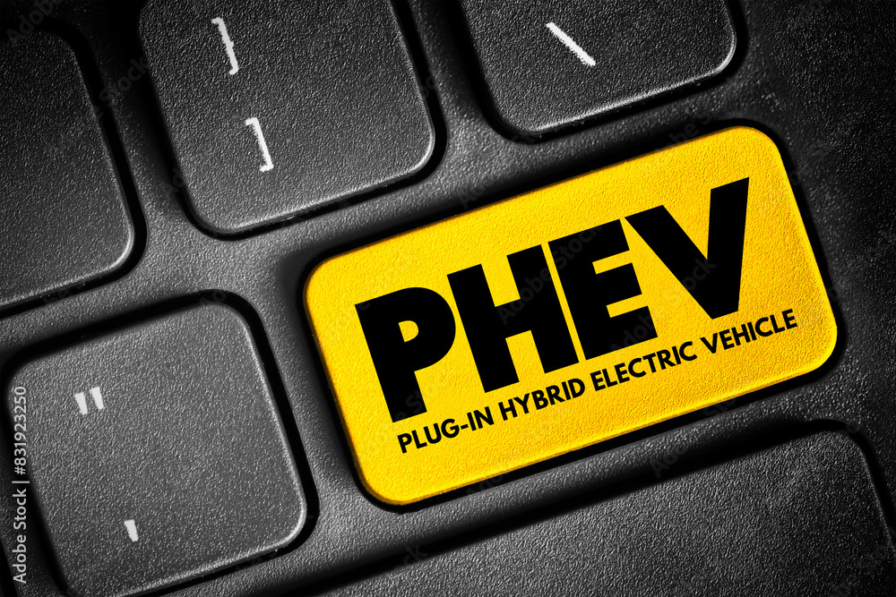 PHEV Plug-in Hybrid Electric Vehicle - hybrid electric vehicle whose ...
