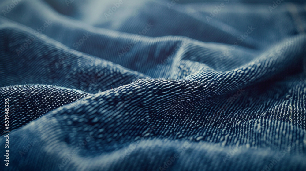 A close-up photograph of the precise cut of a well-tailored pair of ...