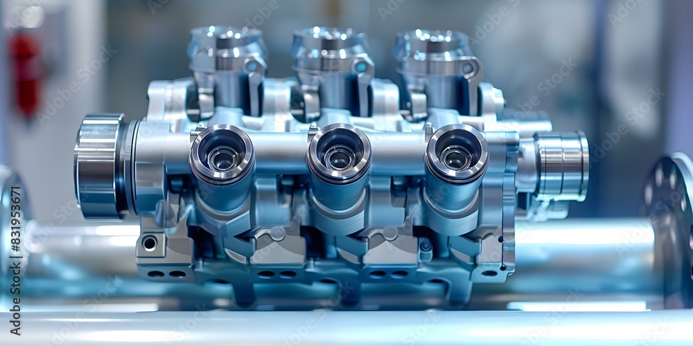 Components of an Engine: Pistons, Cylinders, Crankshaft, Camshaft ...